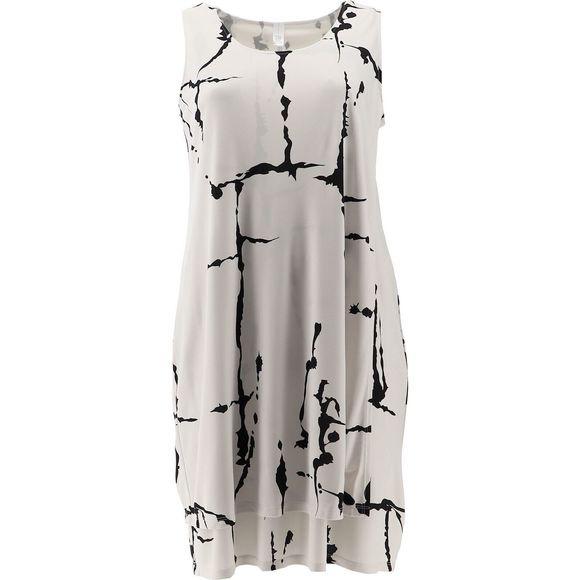 MarlaWynne | Dresses | Marlawynne Luxe Jersey Slvless Overlay Dress ...